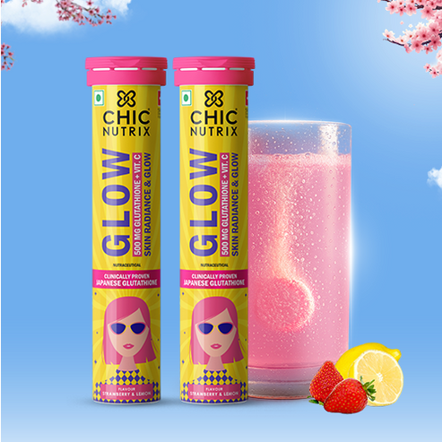 Glutathione Skin Glow & Skin Brightening Tablets | Chicnutrix